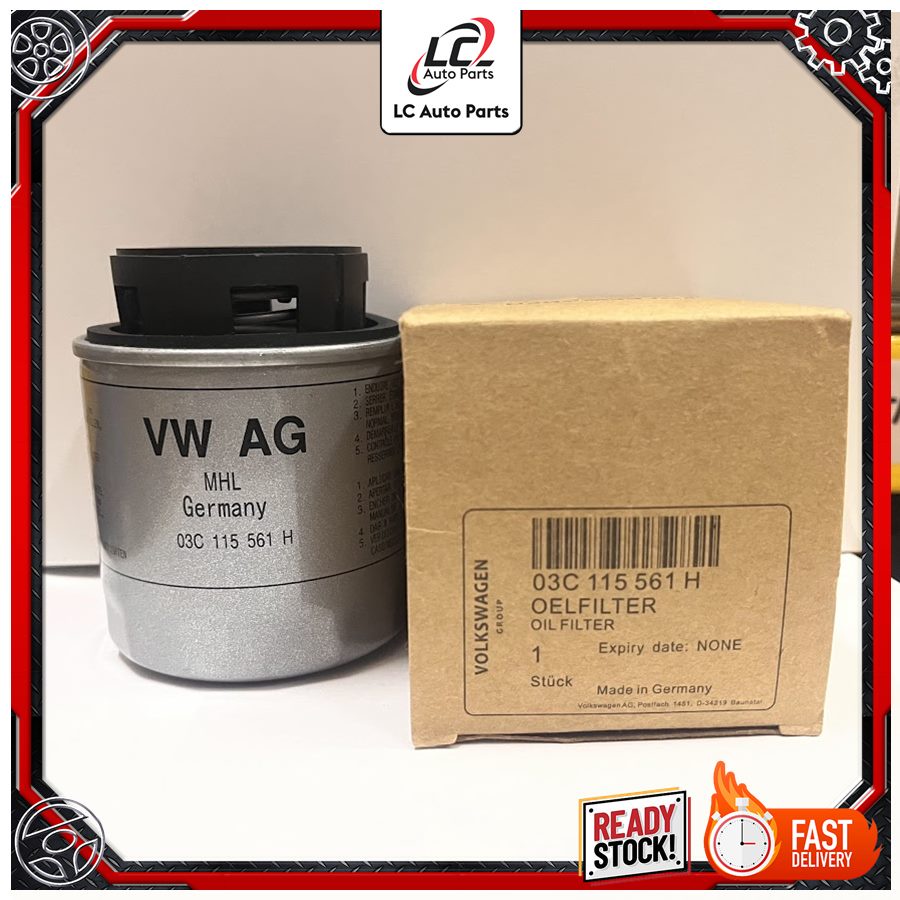 VW Volkswagen Oil Filter 03C115561H/03C 115 561 H For Polo Jetta Tiguan ...