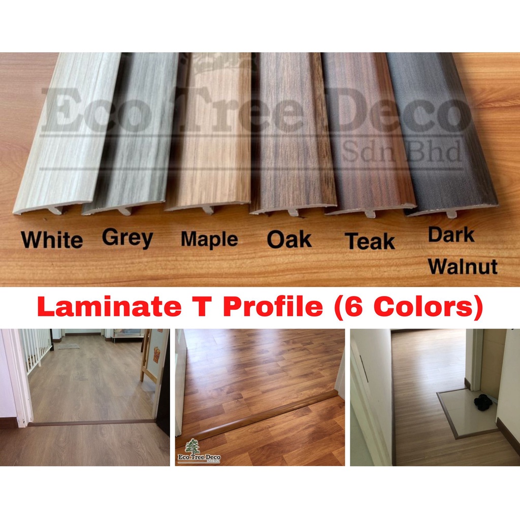 Laminate Floor PVC T Profile Laminate Floor Profile Transition Profile ...