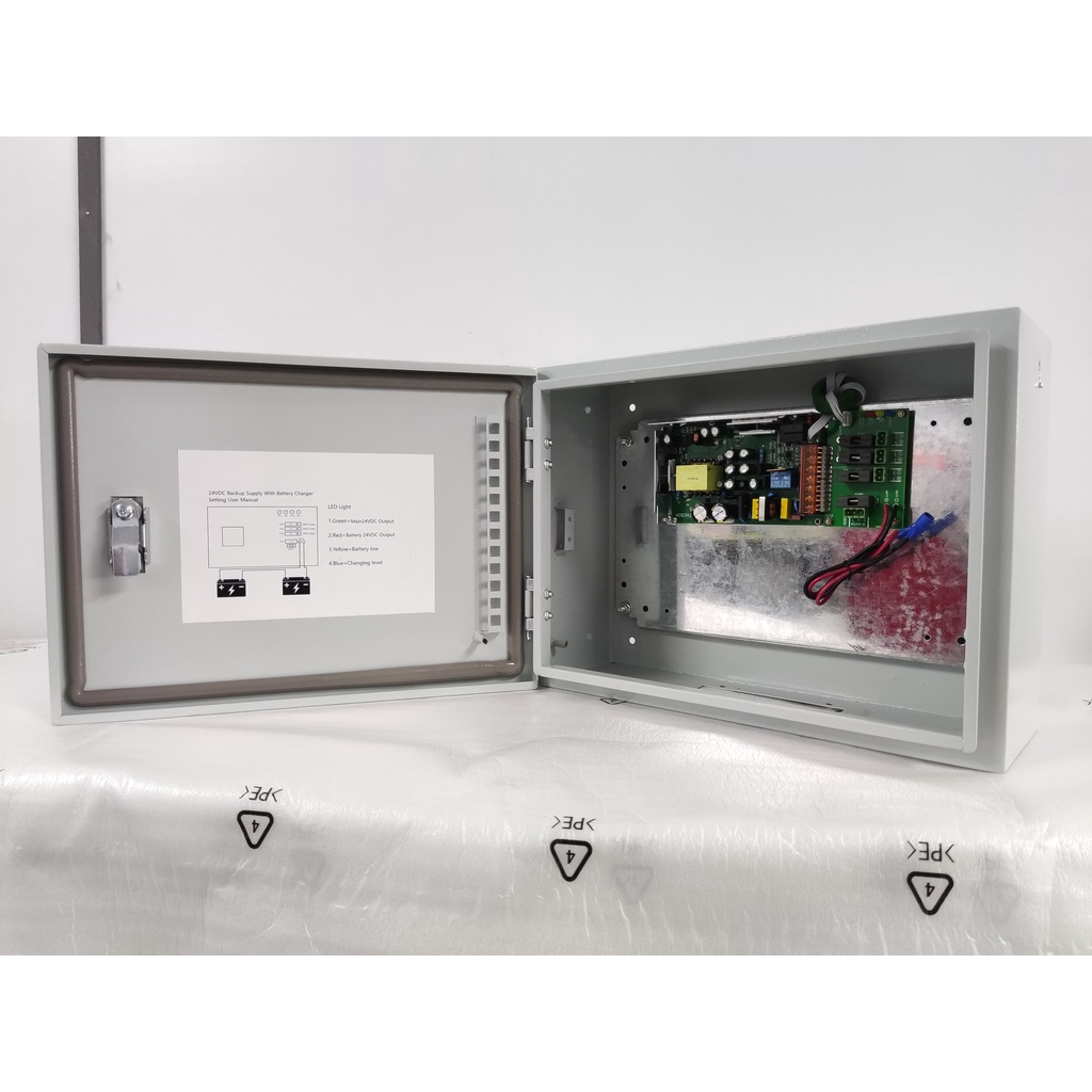 UPS Door Access 24VDC Backup Supply With Battery Charger | Shopee Malaysia