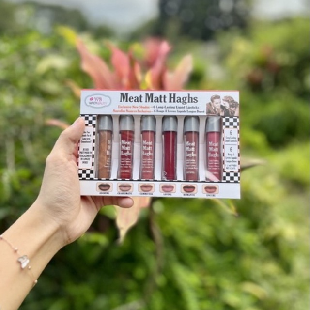 [READY STOCK] WARDA BEAUTY MEAT MATT HAGHS LIPSTICKS | Shopee Malaysia