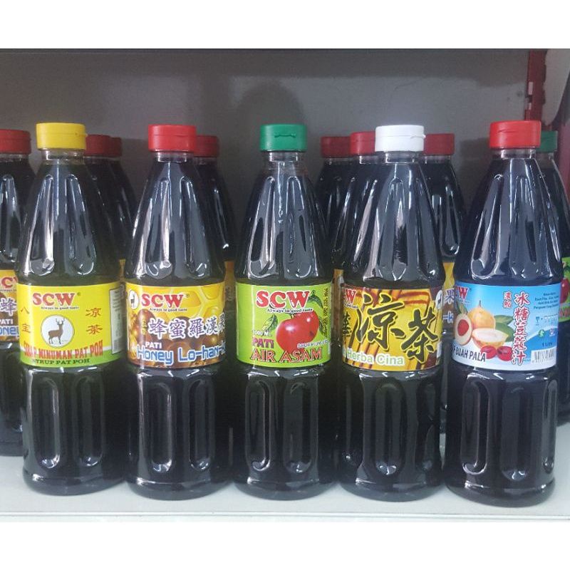 Rj Pat Poh Drink Scw Sirap Minuman Pat Poh Poy Syrup Cordial Shopee Malaysia