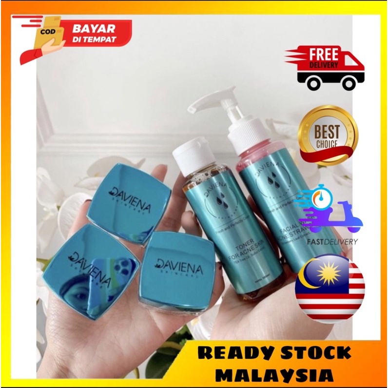 DAVIENA SKINCARE muka cerah, sehat, glowing dan bebas jerawat (Untuk ...