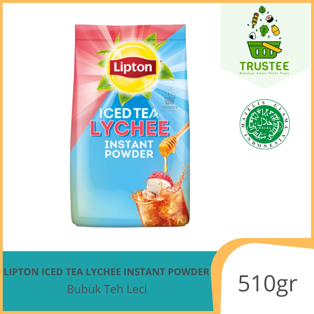 Lipton Iced Ice Tea Lychee Instant Powder Mix 510gr | Shopee Malaysia