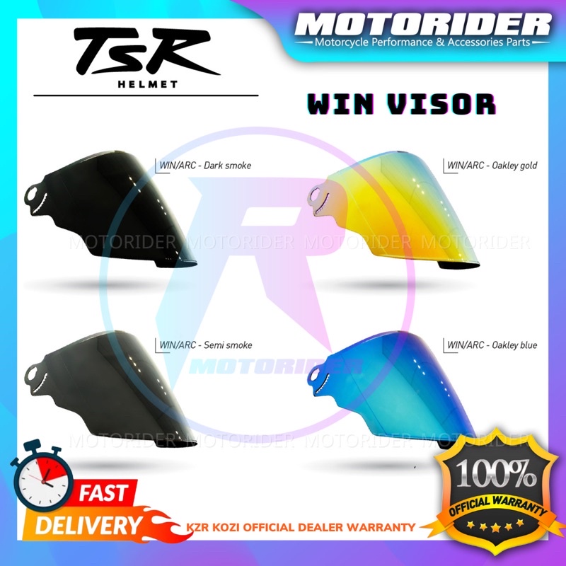 TSR Win Helmet Visor | Shopee Malaysia