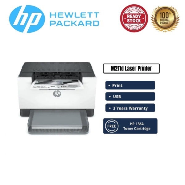 HP LaserJet M211dw / M211d Printer ( 9YF83A / 9YF82A ) | Shopee Malaysia