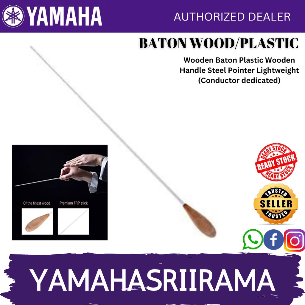 Wooden Baton Plastic Wooden Handle Steel Pointer Conductor Baton For ...