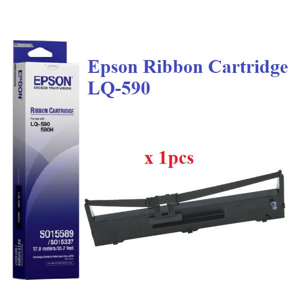EPSON LQ-590 PRINTER RIBBON CARTRIDGE (1 Pcs) | Shopee Malaysia