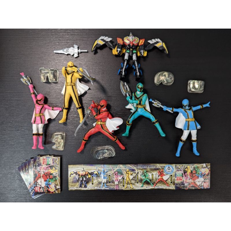 BANDAI GASHAPON HG Super Sentai Mahou Sentai Magiranger Complete Set ...