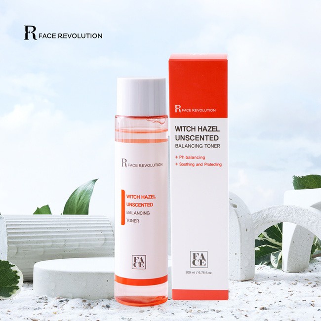 KOREA FACE REVOLUTION WITCH HAZEL UNSENTED BALANCING TONER (200ML ...