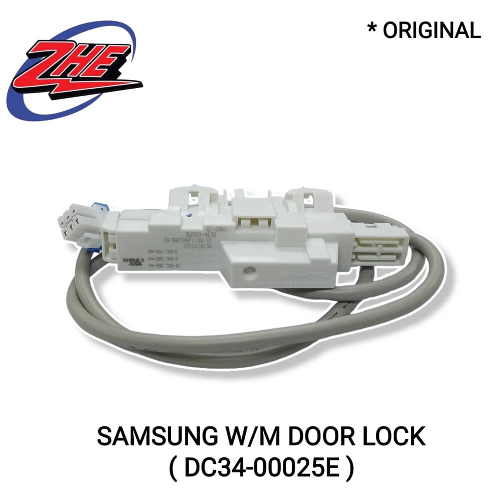 SAMSUNG WA21J7700 WA18M8700GV LID LOCK WASHING MACHINE DOOR SWITCH / SUIS PINTU MESIN BASUH ...