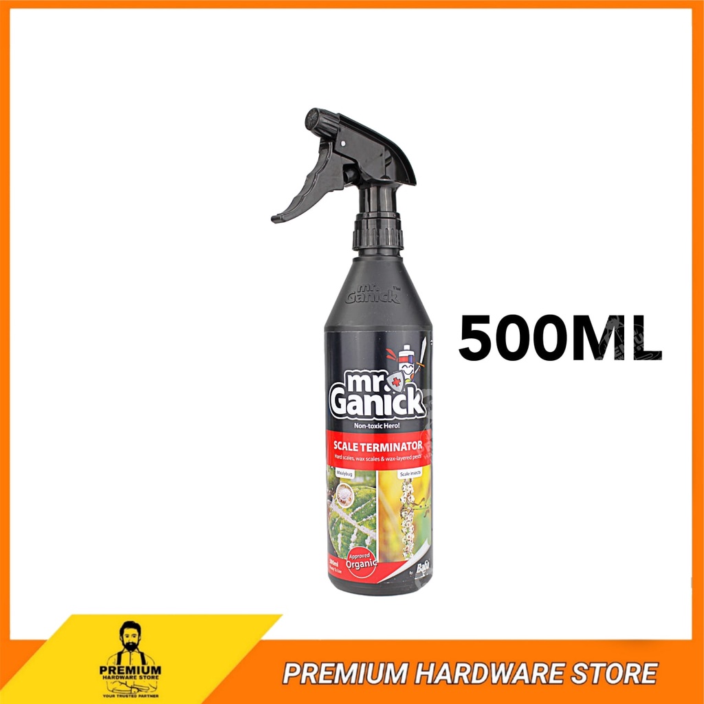 BABA Mr.Ganick Scale Terminator 500ML Organic Pesticide Mealy Bug ...