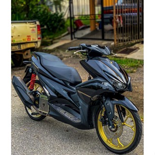 COVERSET NVX V1 BLACK SPECIAL ORI VIETNAM CUSTOM (ALL GLOSSY) | Shopee ...