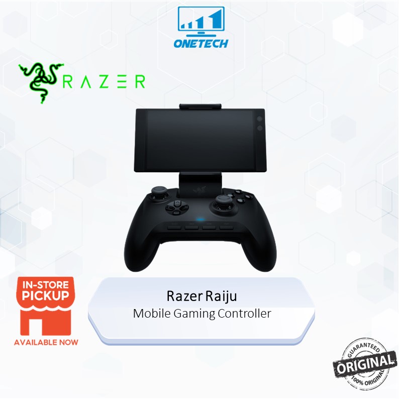 Razer Raiju Mobile Bluetooth/USB Gamepad Controller ( 60-Degree Tilt ...