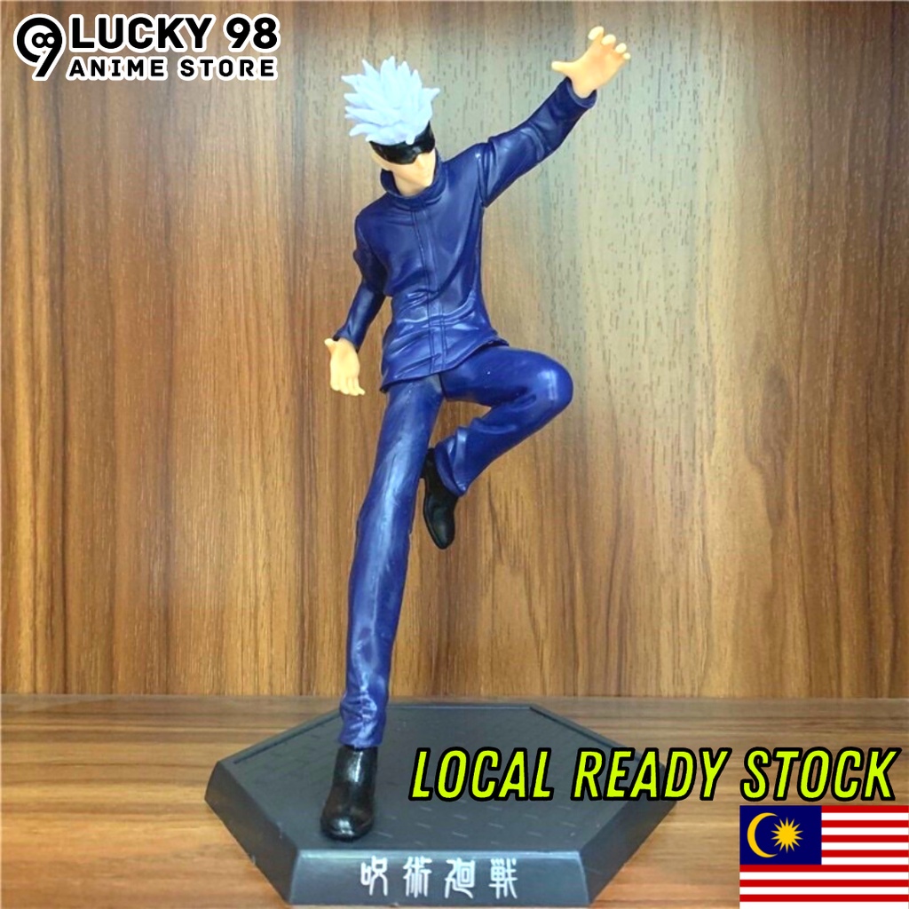 Jujutsu Kaisen Gojo Figure Satoru Action Figure Collection Gift Hadiah ...