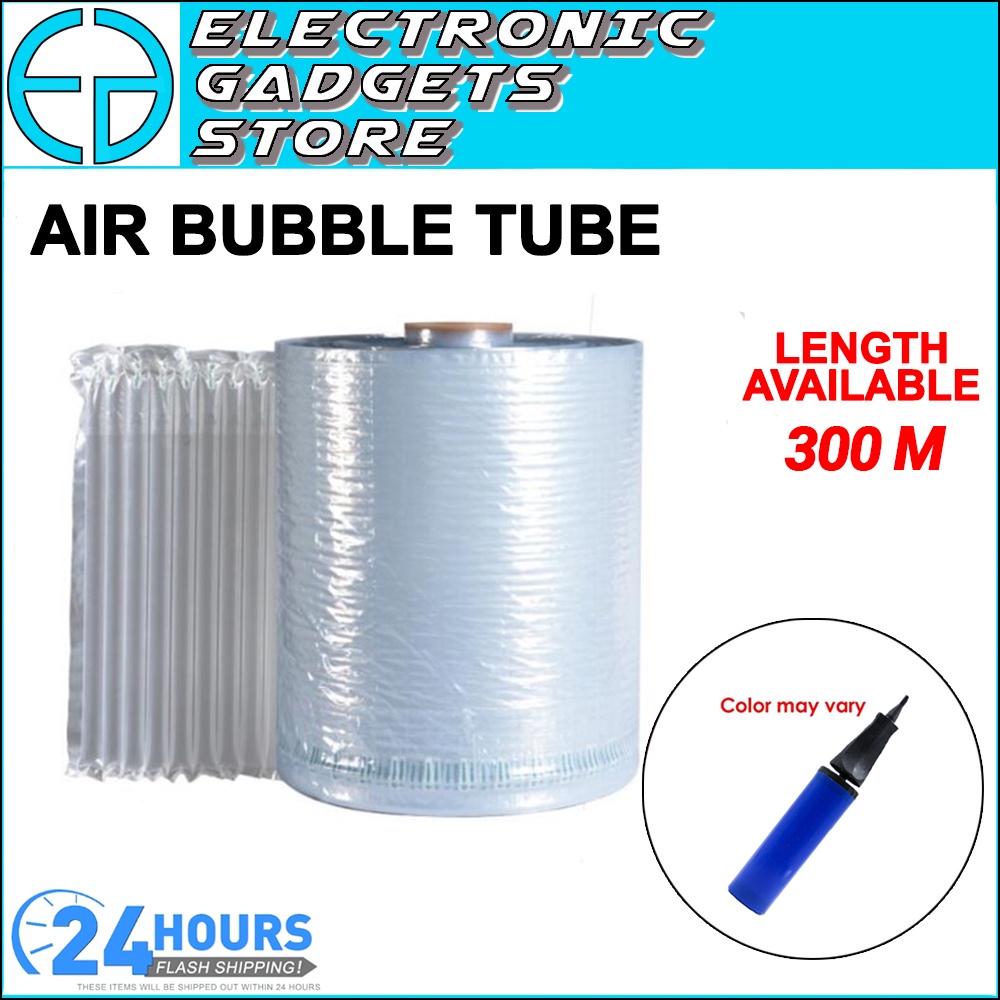 Air Bubble Tube 300 Meter Inflatable Air Bubble Wrap Air Column Bags ...