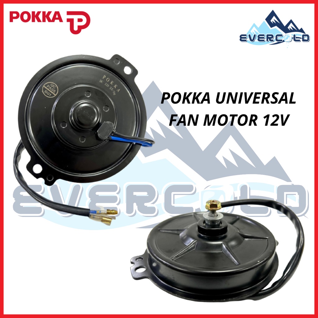 POKKA Condenser Universal Fan Motor 12V & 24v | Shopee Malaysia