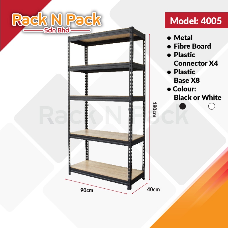 RNP Rak Besi / Rack Storage Boltless Metal Rack / Rak Bertingkat ...