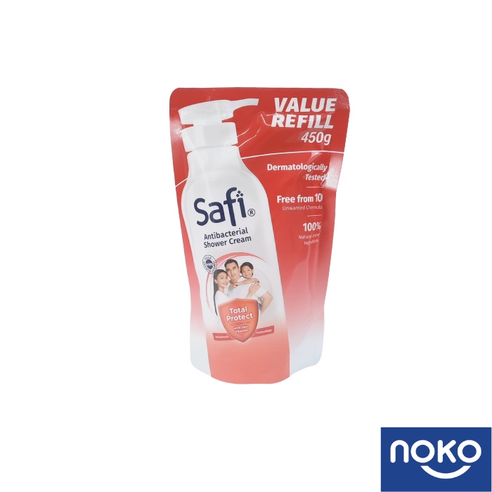 Safi Antibacterial Shower Cream Total Protect Refill 450g - 8415 ...