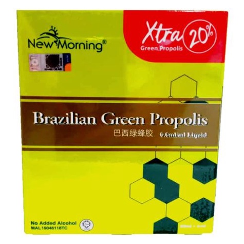 New Morning Brazilia Green Propolis 30ml Free 6ml (Exp: 07/2024) | Shopee Malaysia
