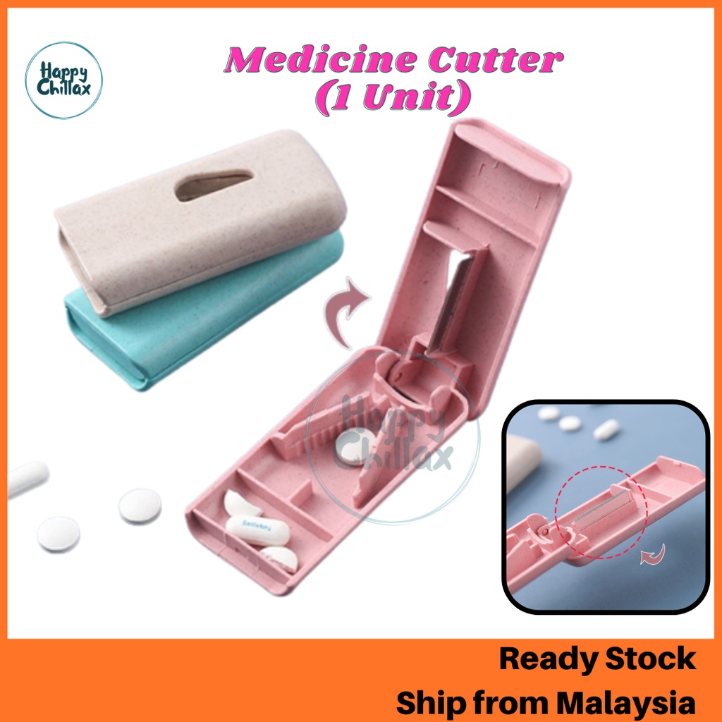 Medicine Pill Cutter Portable Box (1 Unit) | Shopee Malaysia