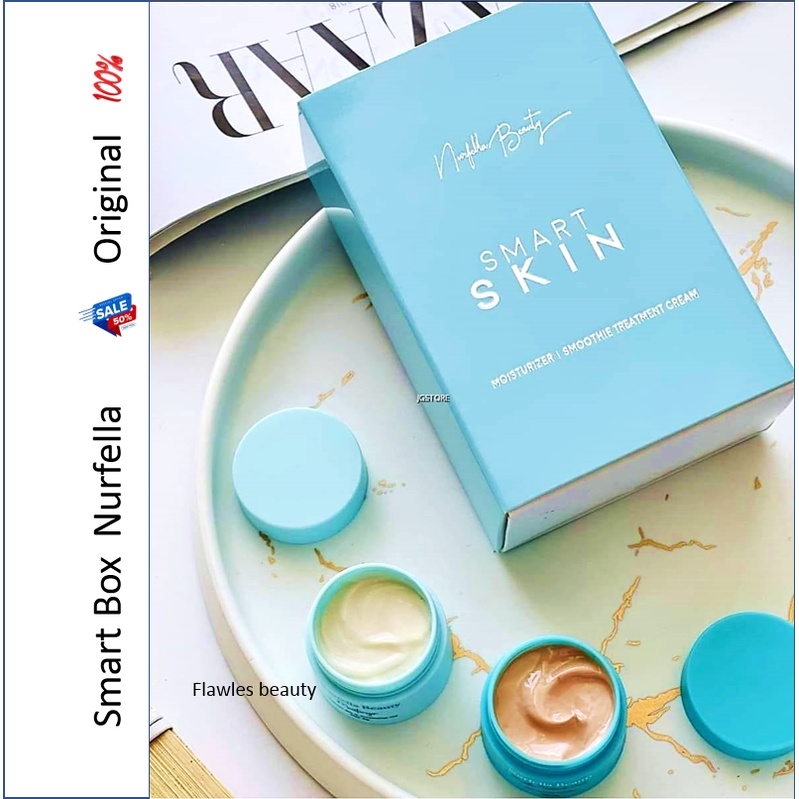 NB BOX SMART SKIN 2 IN 1 ORIGINAL NURFELLA BEAUTY | Shopee Malaysia