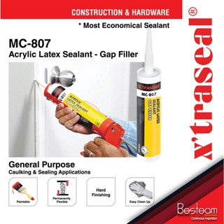 X'traseal MC-807 Acrylic Latex Sealant - Gap Filler 450g | Shopee Malaysia