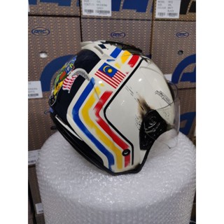 HELMET KYT HELLCAT MERDEKA 65 LIMITED EDITION | Shopee Malaysia