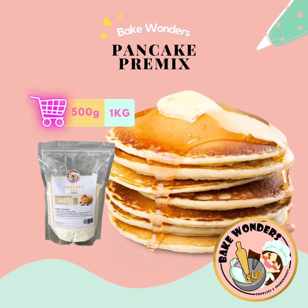 Pancake Mix/ Tepung Pancake/ Pancake Premix/ Tepung Campuran Pancake ...