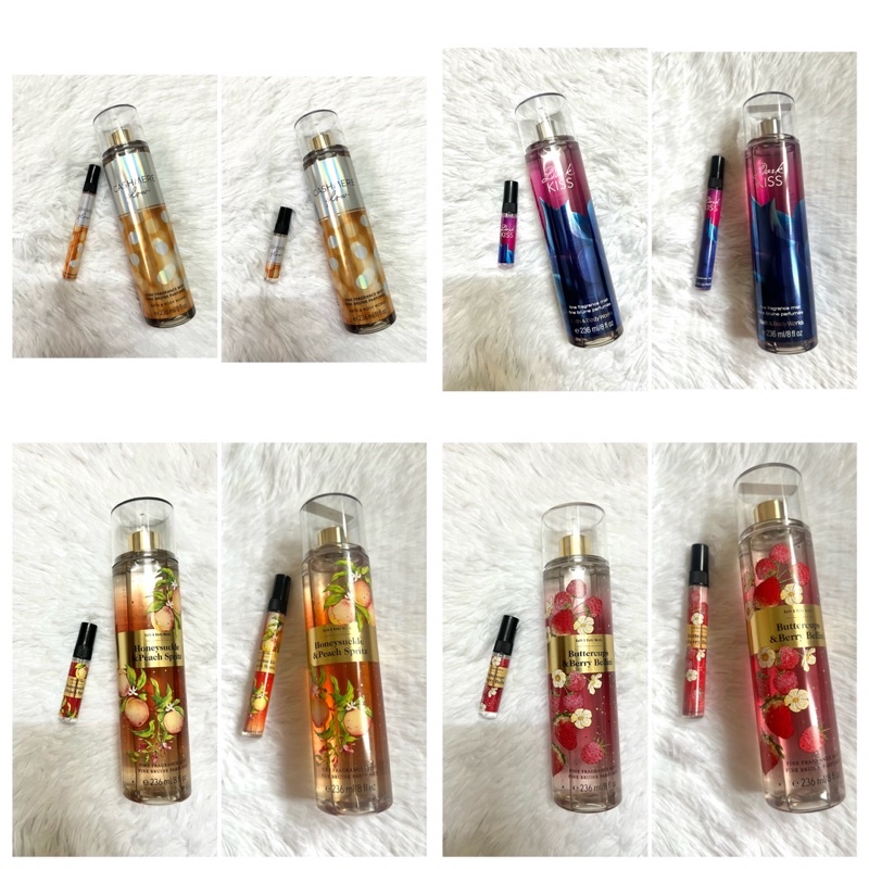 Bbw Body Mist Gingham Original Repack Bath Body Works Shopee Malaysia