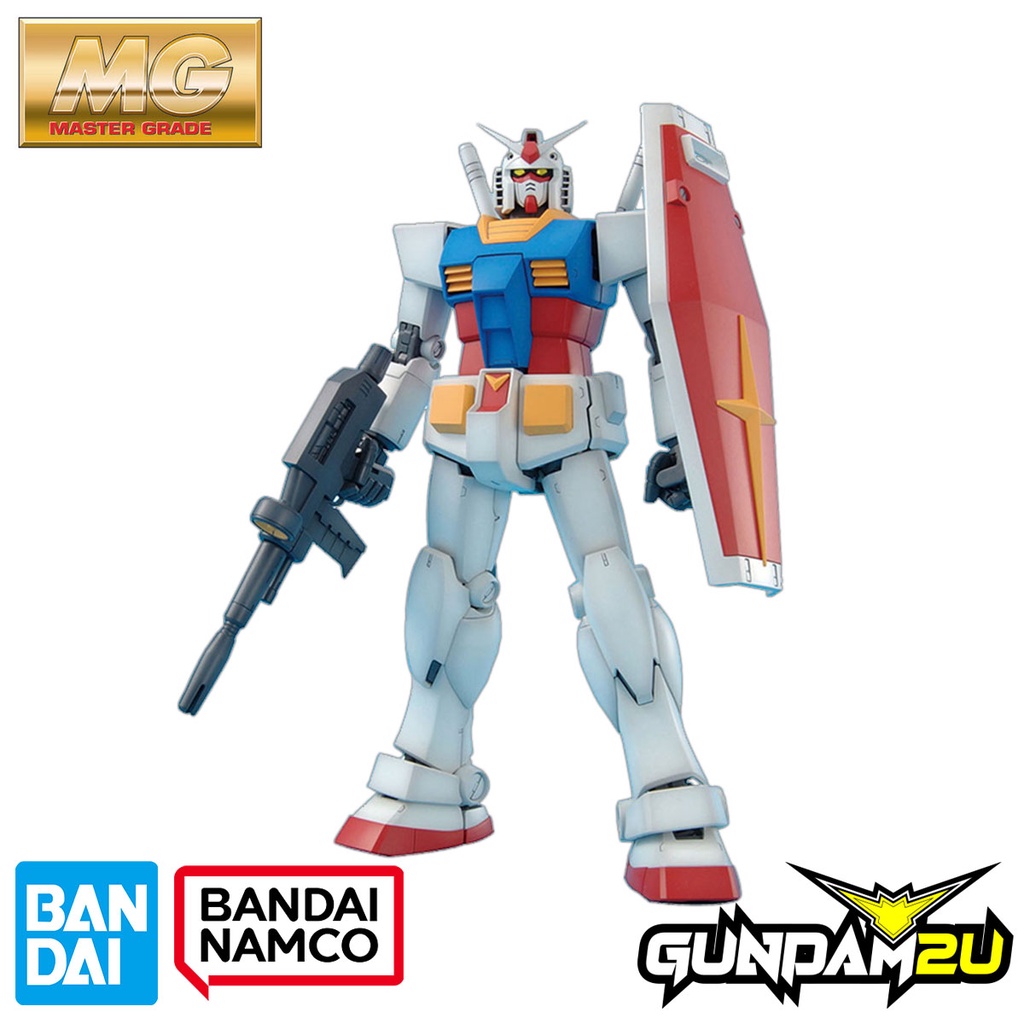 BANDAI Master Grade MG 1/100 RX-78-2 Gundam Ver 2.0 - Gundam 0079 One ...