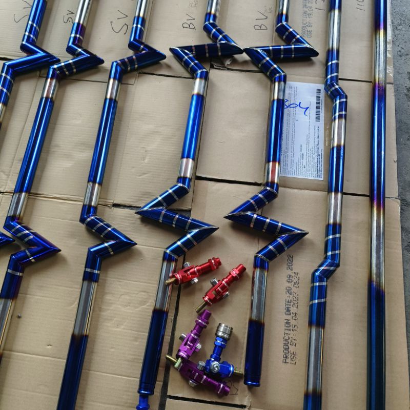 TITANIUM Z Bar ZZ BAR C BAR IRON X BAR Thailand Design WITH BRACKET ...