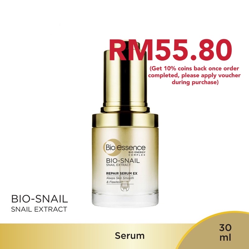 Bio-essence Bio-Snail Repair Serum Ex (30ml) | Shopee Malaysia