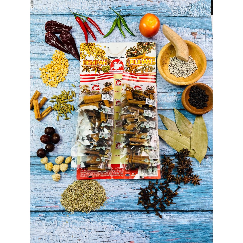 PUTERI AYU REMPAH TUMIS 1PAPAN (18GM X 12PCS) | Shopee Malaysia