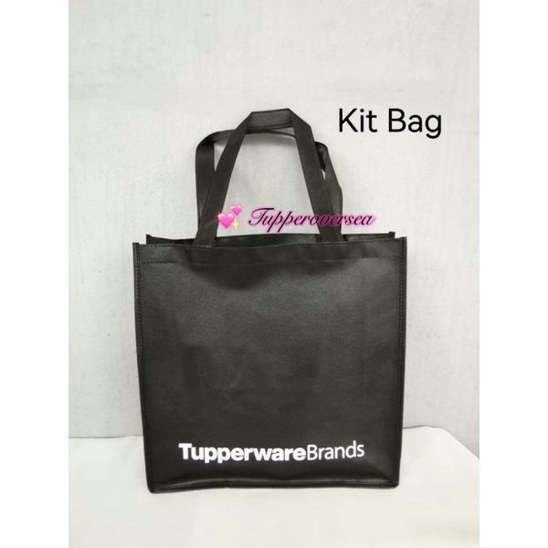 Tupperware Kit Bag (NEW DESIGN) - Black (Waterproof) | Shopee Malaysia