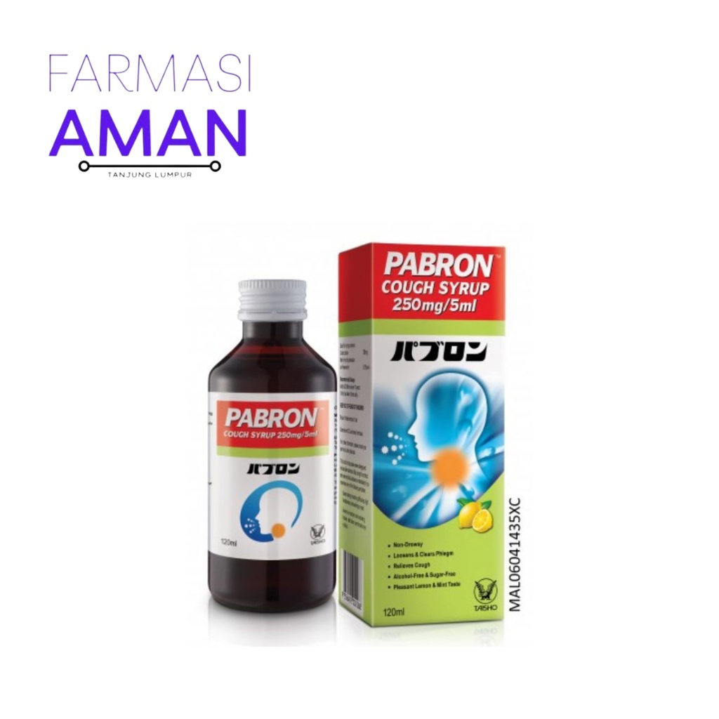Pabron Cough Syrup Adult 120ml | Shopee Malaysia