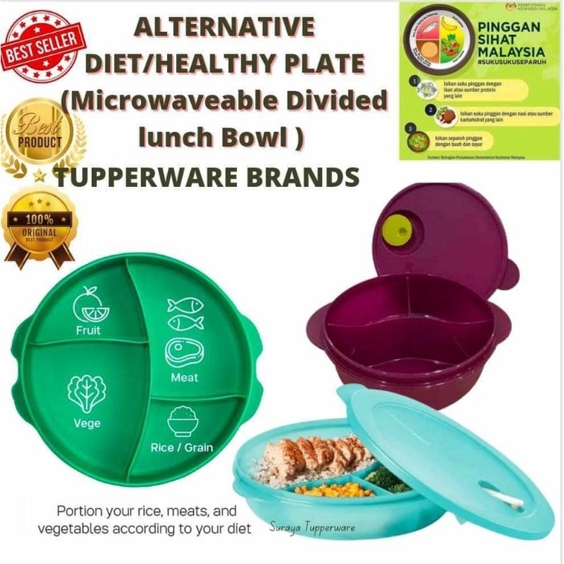 ALTERNATIF PINGGAN SUKU SUKU SEPARUH TAPAU MAKANAN | Shopee Malaysia