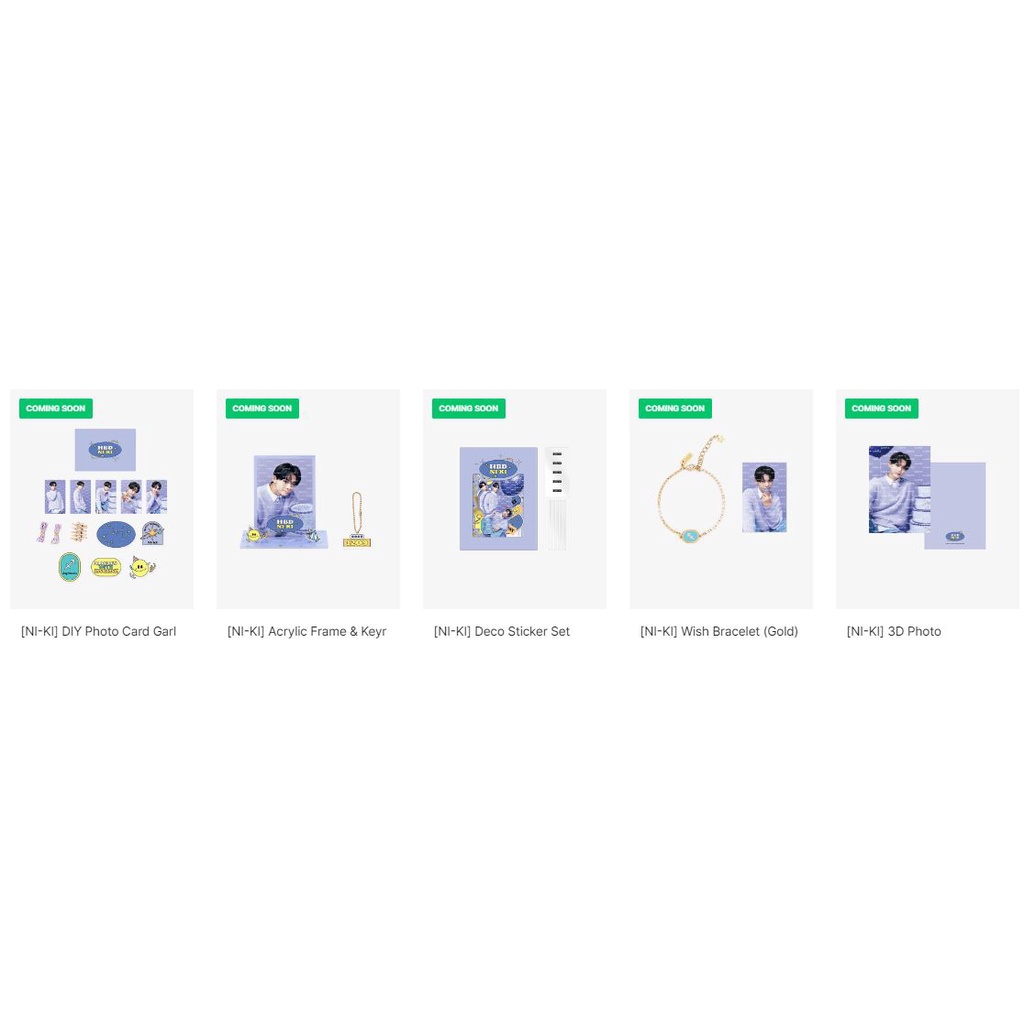 ENHYPEN NI-KI NIKI BIRTHDAY Official Merch | Shopee Malaysia