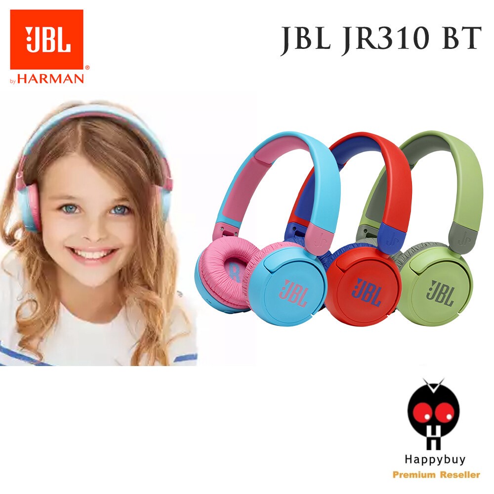 JBL JR310BT Kids Junior Wireless Bluetooth On-Ear Headphones (Original ...
