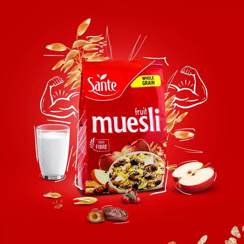 Sante Muesli - Fruit (350g) | Shopee Malaysia