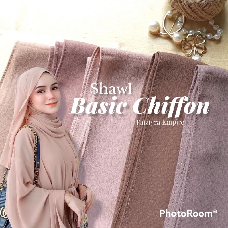 SHAWL BASIC CHIFFON (QUALITY PREMIUM) | Shopee Malaysia
