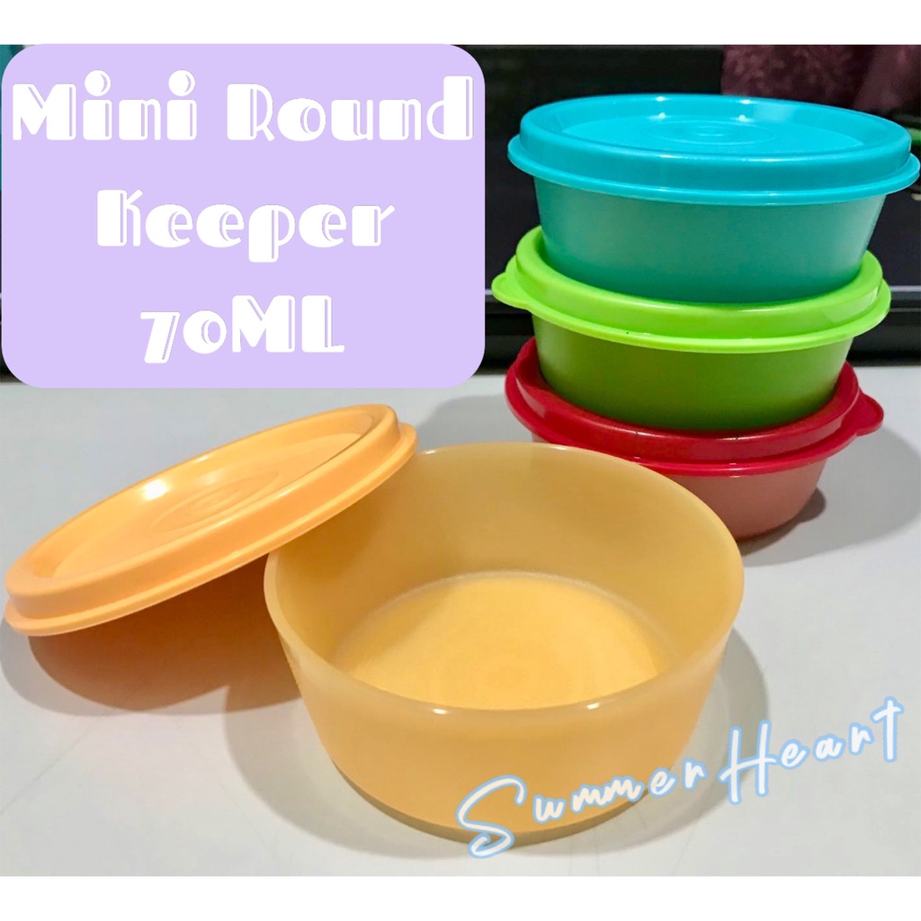 Tupperware Mini Round Keeper 70ml -1PC | Shopee Malaysia