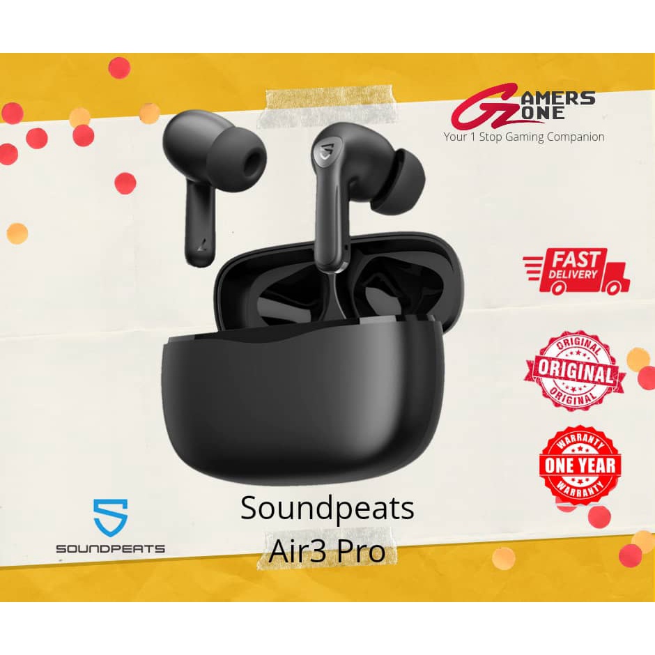 SoundPEATS Air3 Pro Hybrid ANC Active Noise Cancelling Bluetooth V5.2 ... SoundPEATS Air3 Pro Hybrid ANC Active Noise Cancelling Bluetooth V5.2 ...