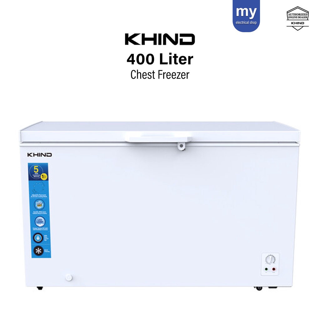 Khind FZ400 Chest freezer [ 400 Liter ] | Shopee Malaysia
