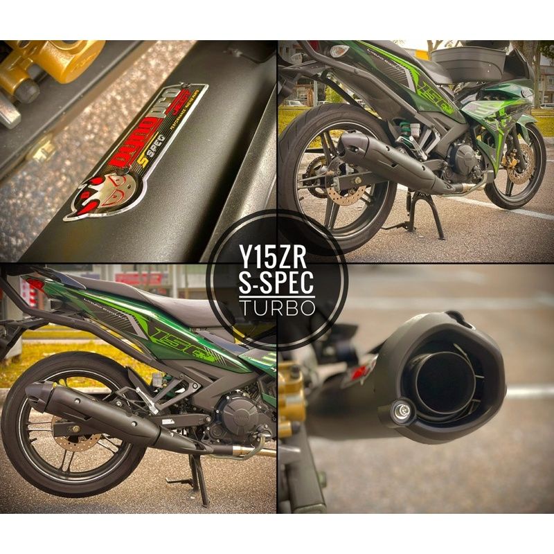 HOT ITEM!!!DYNOPRO EXHAUST S-SPEC TURBO STANDARD CUTTING Y15/Y15ZR ...