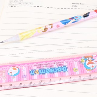 15cm Cartoon Ruler 2 in 1 Straight and Wave Ruler Pembaris Comel Lurus ...
