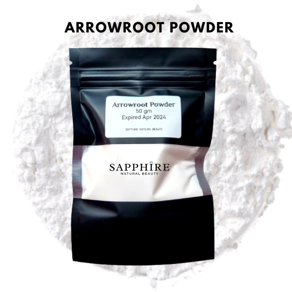 100% Pure Arrowroot Powder Arrow Root Powder 100 gm | Shopee Malaysia