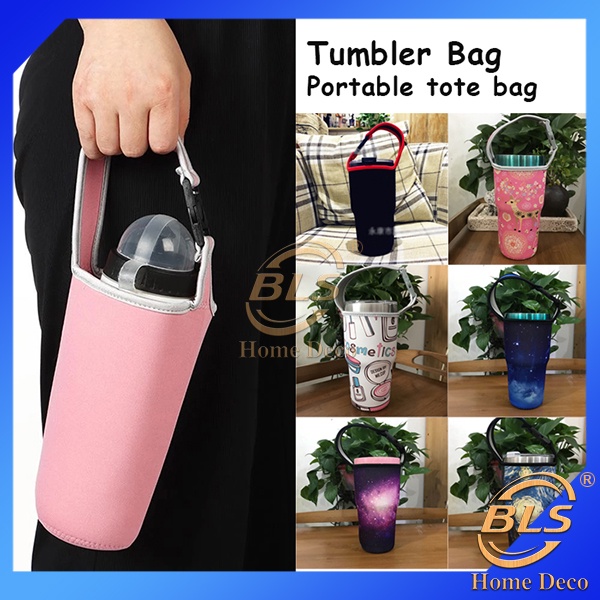Tumbler Portable Tote Bag Tumbler Bag Tumbler Carrier Holder Pouch Beg ...
