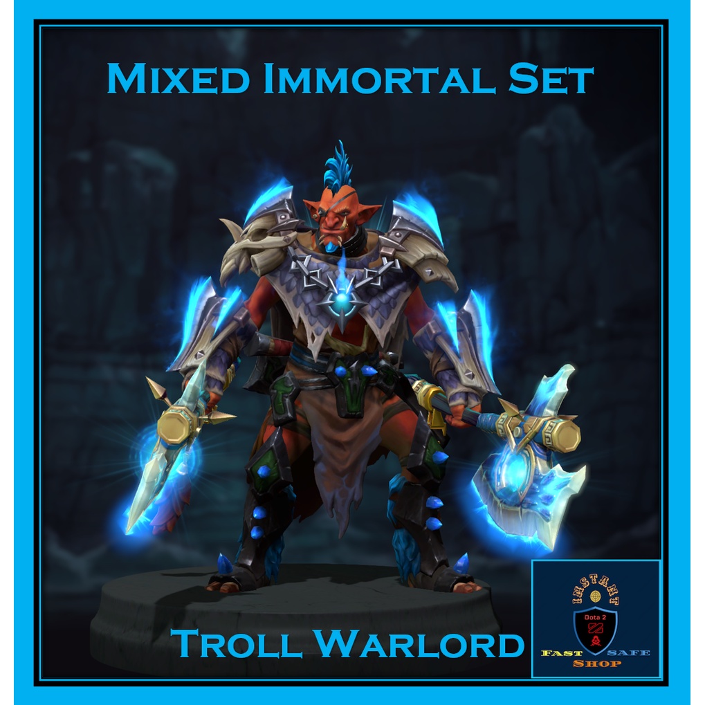 Dota 2 Troll Warlord Mixed Immortal Set | Shopee Malaysia