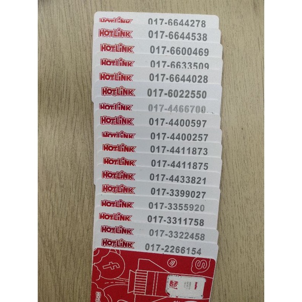 Hotlink VIP Number Sim Card | Shopee Malaysia