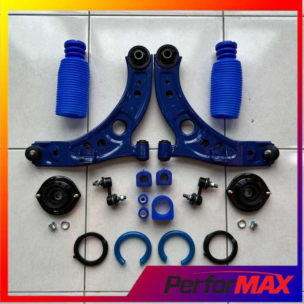 23 ITEM COMPLETE SET LOWER ARM/STABILIZER LINK/STEERING RACK BUSH ...